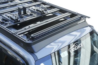 Cina TOYOTA Jeep Nissan Modello di auto Rack del tetto Sistema di estensione con scala laterale e telone in vendita
