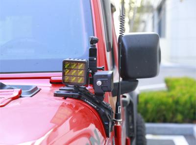 China JEEP 2021- Wrangler Light Mounting Brackets CNC usinado com liga de alumínio durável à venda