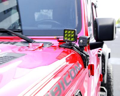 中国 4x4 車両外装用品 ジープ・ラングラー用CNC加工式ライト・マウントブレーキ 販売のため