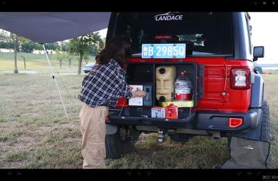 Cina Jeep TJ JK JL Side Tool Box High- Side Window Expansion Storage Box per il Wrangler Jk JL in vendita