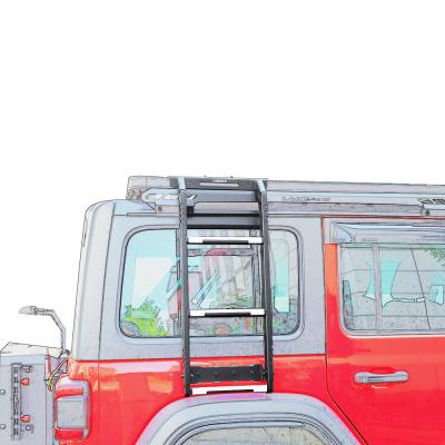 Cina Accessori universali Scala laterale di auto per Jeep WranglerJK WranglerJL in vendita