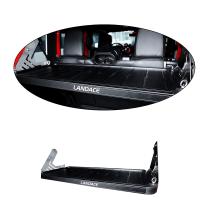 China Aluminum Alloy Off-Road Vehicle Boot Storage Shelf 1130x70x620mm Black for sale