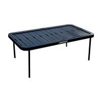 China Aluminum Alloy Off-Road Vehicle Boot Storage Shelf 1130x70x620mm Black for sale