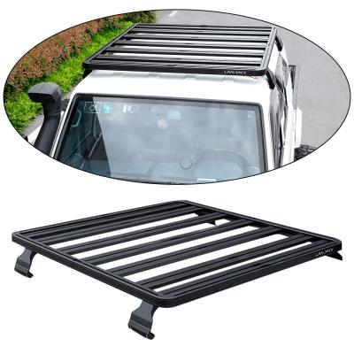 Cina Landace Logo Personalizzazione Power Coating Cargo Carrier Basket Roof Rack per LC79 in vendita