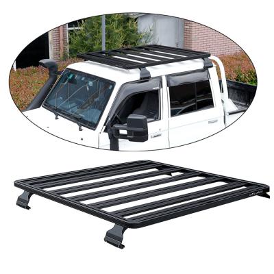 Cina Landace Logo Personalizzazione Power Coating Cargo Carrier Basket Roof Rack per LC79 in vendita