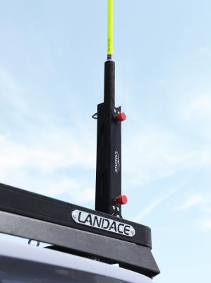 Cina Finitura anodizzata 4x4 Legatura di alluminio per il supporto della bandiera per il palo universale in vendita