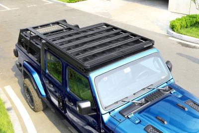 Cina Direct Black 4 Rinner Car Roof Racks per Wrangler JK JT Ship Method Aeroplano 18 anni in vendita