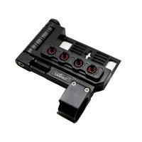 China Aluminum Alloy Programmable Switch Panel Controller 198.5x201x78mm for Car Power Control for sale