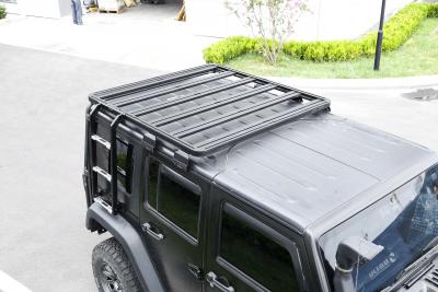 Cina Scala a una sola faccia personalizzata per Jeep Wrangler JK Side Door Ladder Retrofit Kit Q235-8 in vendita