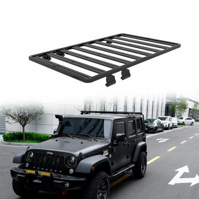 Cina JEEP JK 4X4 Off Road Vehicle Roof Rack Legatura di alluminio nero con istruzioni di installazione in vendita