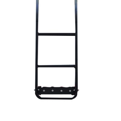 Cina JEEP Universal 4 Runner Side Auto Base in alluminio Scala per il tetto con rivestimento in polvere in vendita