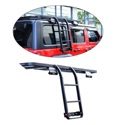Cina Sport Design Style per Wrangler Unlimited JL Black Side Ladder per il 2018-2023 JL JK in vendita