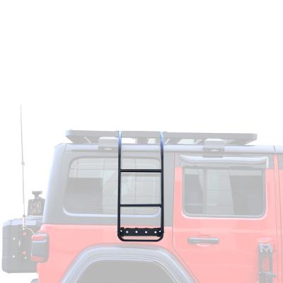 Cina Accessori fuoristrada 4X4 Auto Exterior Side Car Ladder Rack Per Jeep Wrangler Jk Jl SUS304 in vendita
