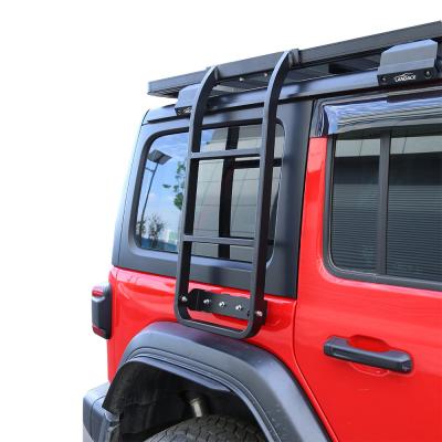 China SUS304 Roof Rack within Pickup Rear Side Ladders for Jeep Wrangler JL 2013-2017 for sale