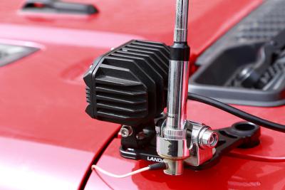 Cina Legatura di alluminio nero LED supporto luce di guida supporto di montaggio a pilastro per Jeep Wrangler JL JK in vendita