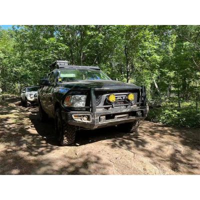 China Year 2002-2005 Dodge Ram 4x4 Rear Bumper with Winch Tire Carrier and Jerrycan Holder for sale