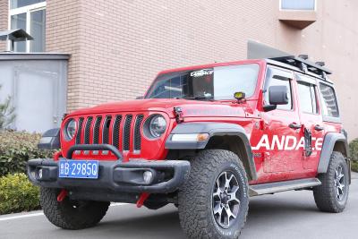 China Verbeter je Jeep Wrangler JK 07 off-road prestaties met Black Red Hood Lock Kit Te koop