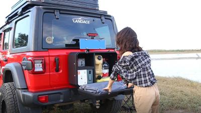 Cina Scatola di stoccaggio in alluminio per gli appassionati di jeep in vendita