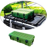China LLDPE Roto-Molded Roof Rack Tool Box 110L Heavy Duty Storage for Camping for sale