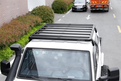 Cina Rack per il tetto piatto in lega di alluminio per TOYOTA LAND CRUISER LC79 in vendita