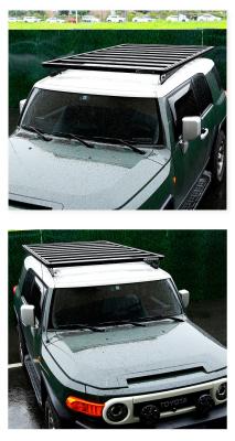 China FJ Hard Top Roof Rack para Toyota FJ Cruiser Design personalizado Capacidade de carga de 200 kg à venda