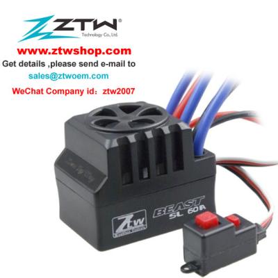 China ZTW Beast SL 60A Short Course Truck Brushless ESC for Rc car for sale