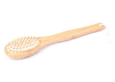 China Double Duty Bamboo Massage Bath Brush With Environmental-protects-material for sale