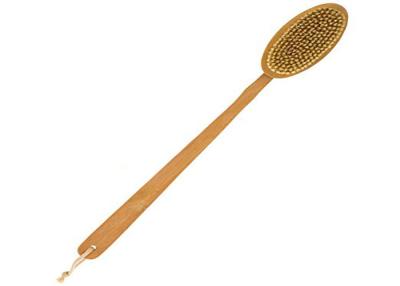 China Extra Long Handled Body Brush For Back Scrubbing , Logo Customized for sale