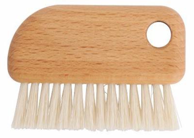 China Handmade Natural Boar Bristle Body Brush Durable With Silk Screen Logo for sale