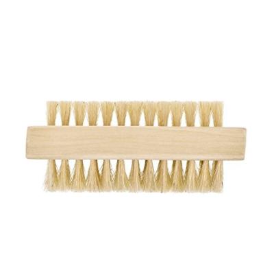 China Two Sided Boar Bristle Body Brush Non Handle with Laser Engraving Logo for sale