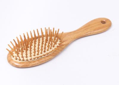 China Bamboo Bristle Hair Brush with Bamboo Handle Beauty SPA Massager Brush for sale