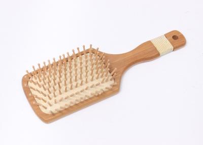 China Natural High Quality Handmade Bamboo Hair Brush for All Hair Types. Scalp Massage for sale