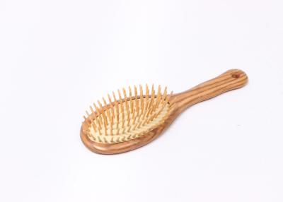 China Scalp Massage Hair Curling Brush Handmade Wih Hot Stamping Logo , FSC Certificates for sale