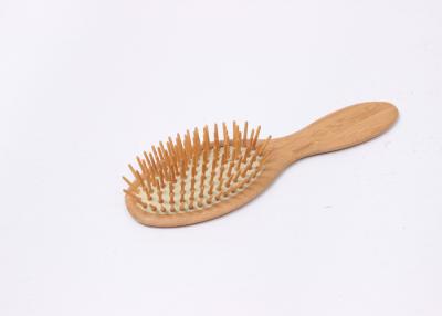 China Best Natural Bamboo Hair Brush for All Hair Types 100% Natural Bamboo Bristle for sale