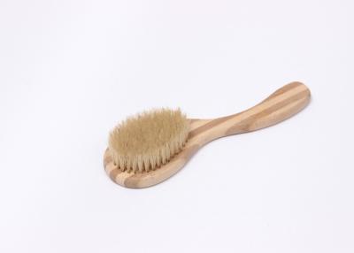 China Handmade Soft Boar Bristle Hair Brush , Palm Professional Hair Brushes for sale