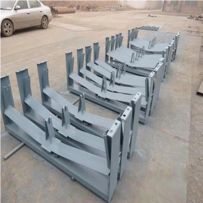 Cina Convogliatore idler autoallineante bracket support frame in acciaio per sistemi di cintura in vendita