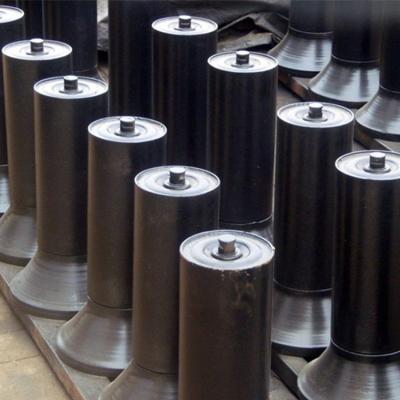 China Mining And Cement Belt Conveyor Accessories Friction Self Aligning Roller Customizable for sale