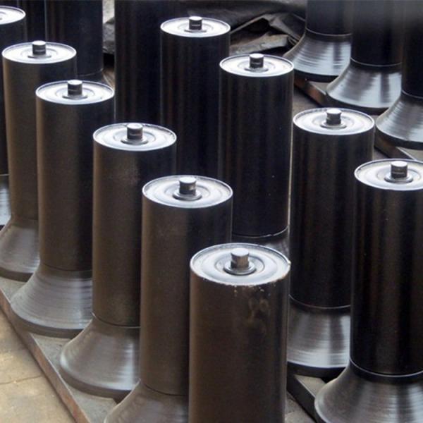 Quality Mining And Cement Belt Conveyor Accessories Friction Self Aligning Roller for sale