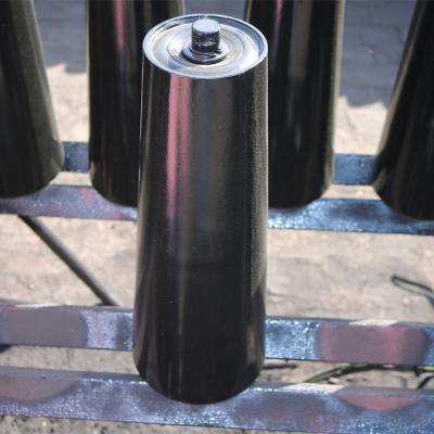China Mining And Cement Belt Conveyor Accessories Friction Self Aligning Roller Customizable for sale