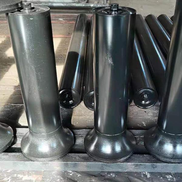 Quality Mining And Cement Belt Conveyor Accessories Friction Self Aligning Roller for sale