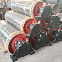 Quality Smooth Surface Mining Belt Conveyor Accessories Pulley For Belt Drive Tail And for sale