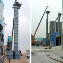 China Robust Chain Bucket Elevator Vertical Conveying Solution For Abrasive Materials for sale