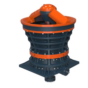 Quality High Capacity Industrial Crusher Machine Gyratory Crusher In High Abrasion Iron for sale