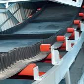 중국 장거리 육상 벨트 컨베이어 곡선 대량물 취급 컨베이어 판매용