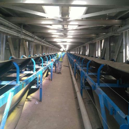 Quality Fixed Belt Conveyor Mining and Cement Industrial Bulk Material Handling Conveyor for sale