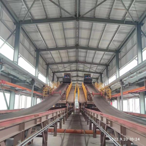 Quality Mining And Cement Heavy Duty Belt Conveyor Systems Bulk Material Handling for sale