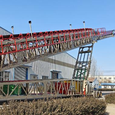 China Track Mounted Ship Loader Conveyor for Bulk Cargo Port Loading Applications for sale