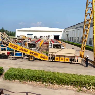 중국 선박 로더 석탄 광산 및 대용품 취급용 망원경 벨트 컨베이어 판매용