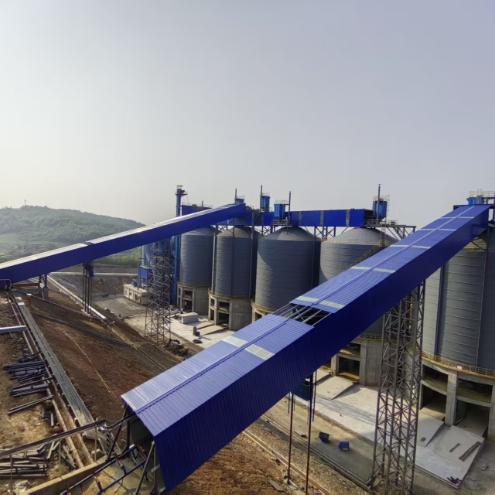 Quality 1.6 km Phosphate Ore Belt Conveyor System | 41-Unit DTⅡ Type High-Capacity Line for sale