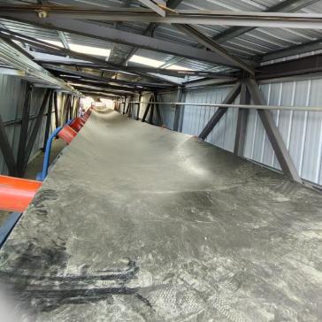 Quality 1.6 km Phosphate Ore Belt Conveyor System | 41-Unit DTⅡ Type High-Capacity Line for sale